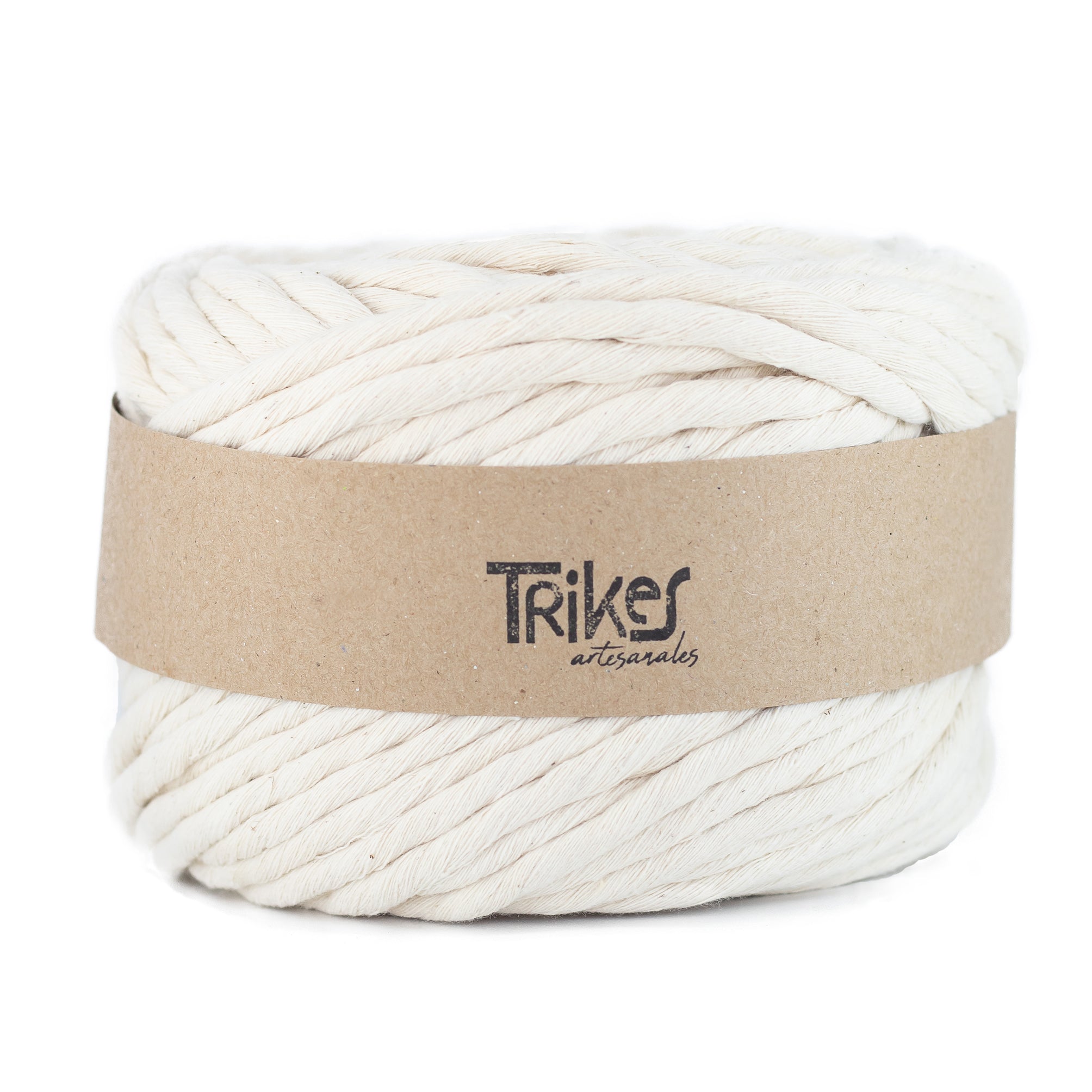 Hilaza Rustica Chunky 6mm Crudo – Trikes Art