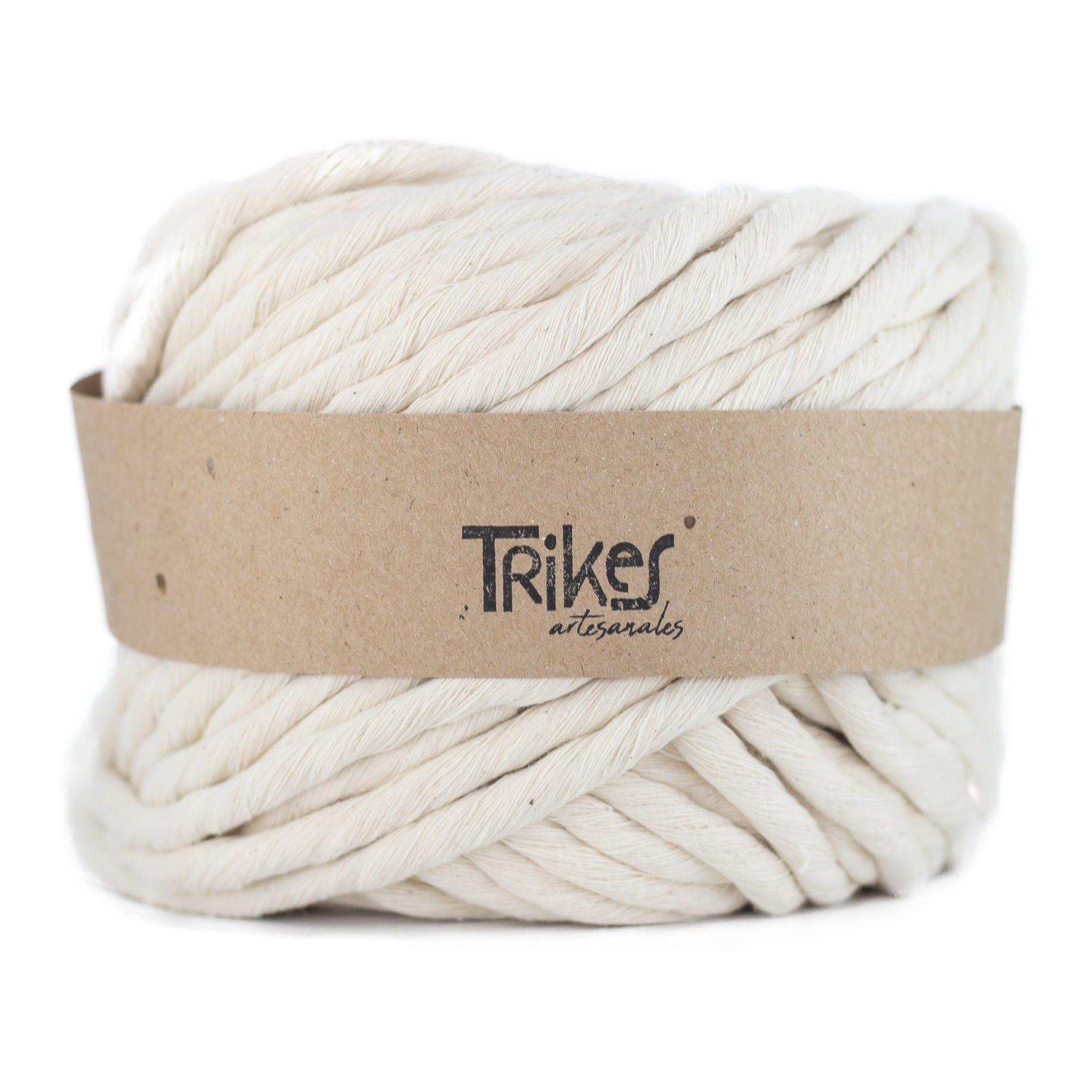 Hilaza Rustica Chunky 10mm Crudo – Trikes Art